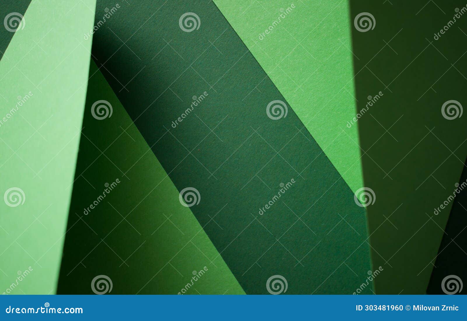 3d Two Tone Green Abstract Background, Copy Space Stock Photo - Image ...