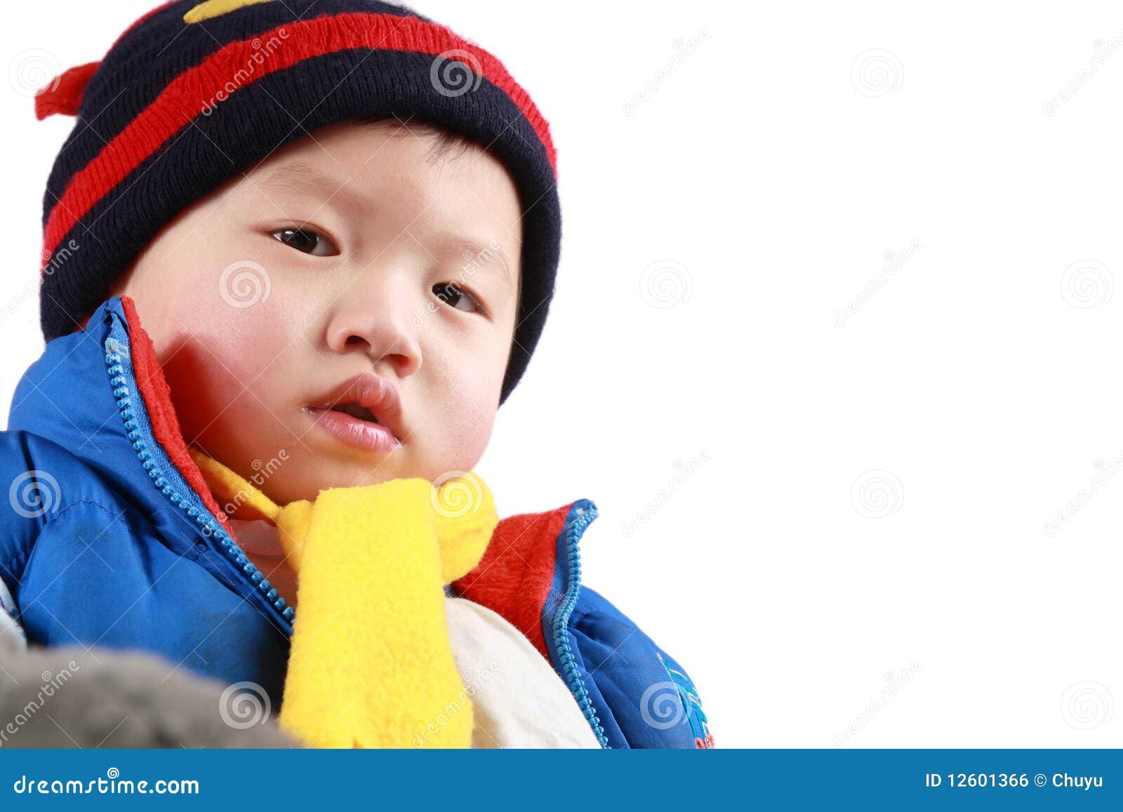 D'un Petit Le Visage Enfant Chinois Photo stock - Image du enfants ...