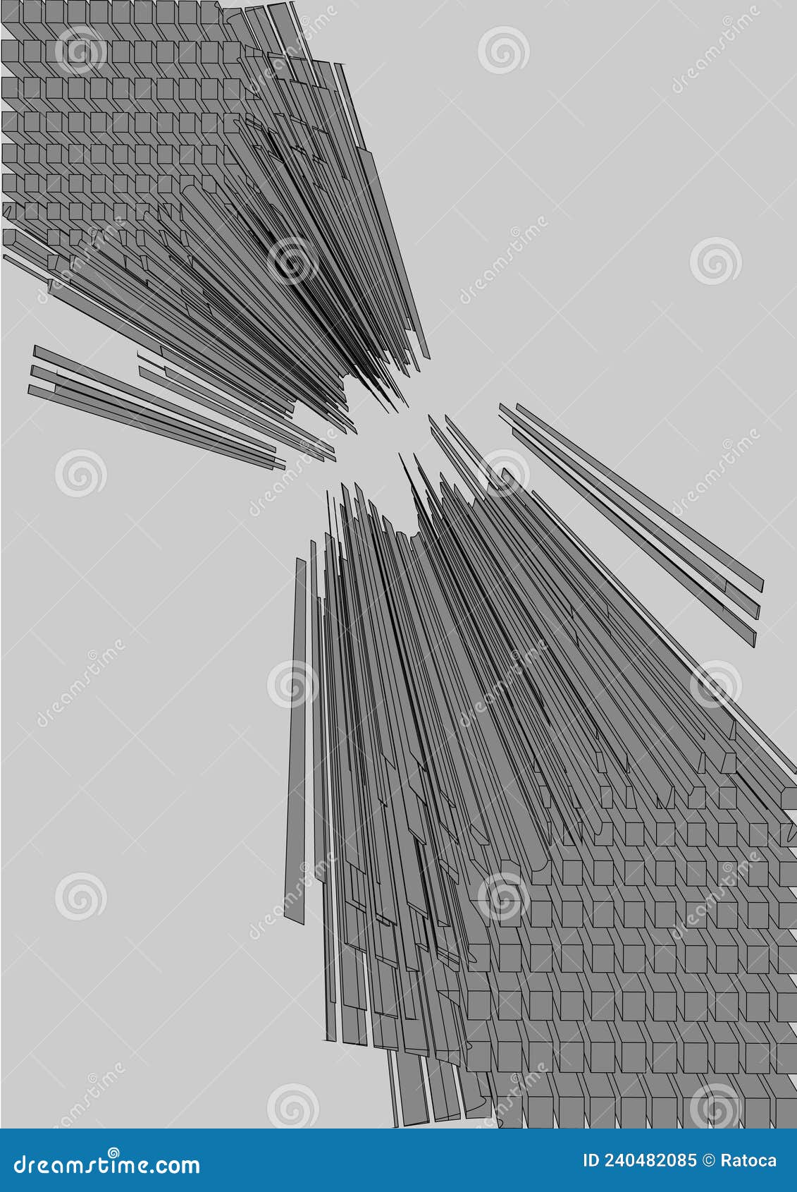 3d vector art stock vector. Illustration of artistic - 240482085