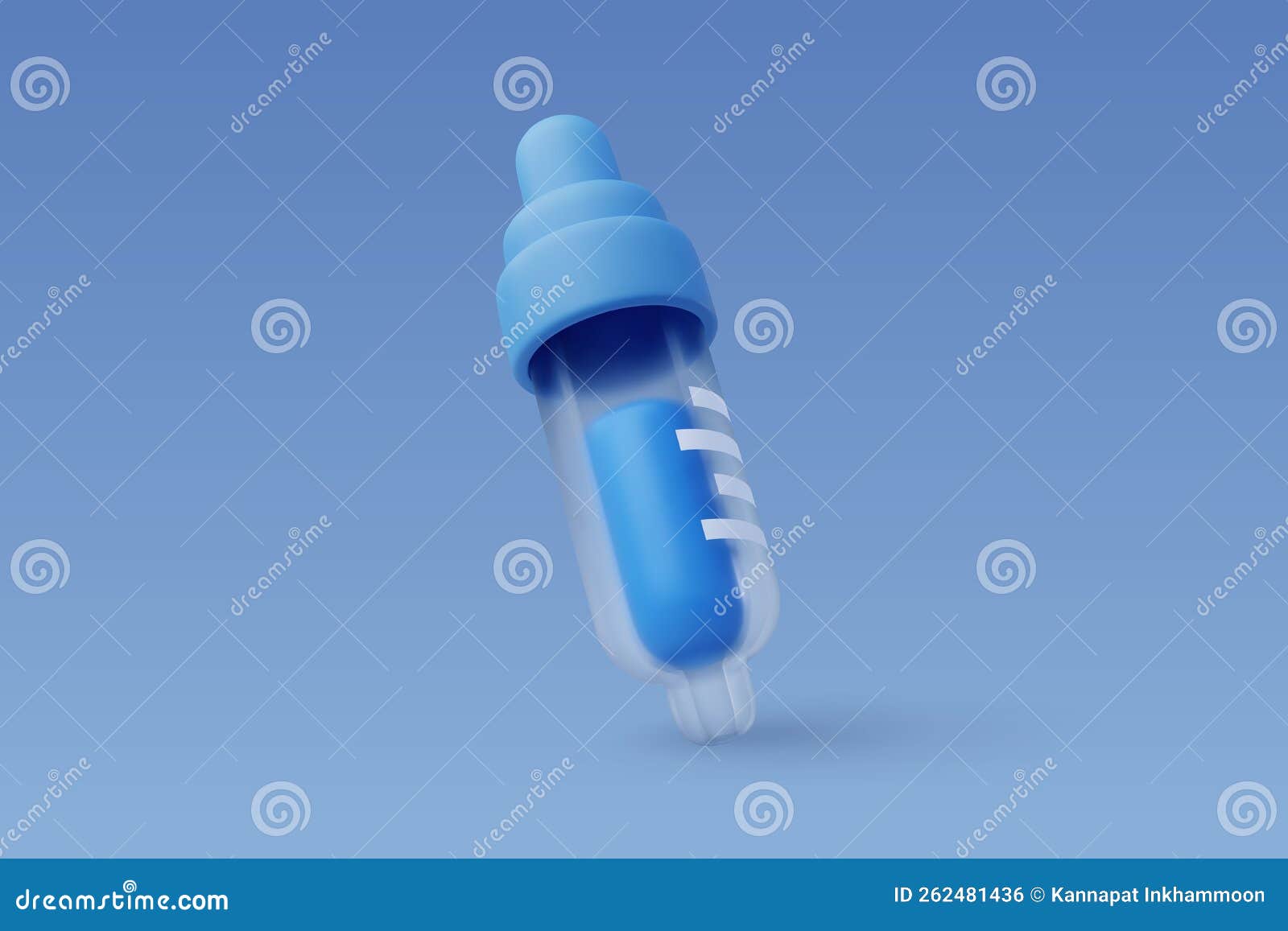 3d Vector Dropper Bottle, Scientific Technology and Chemistry Concept ...
