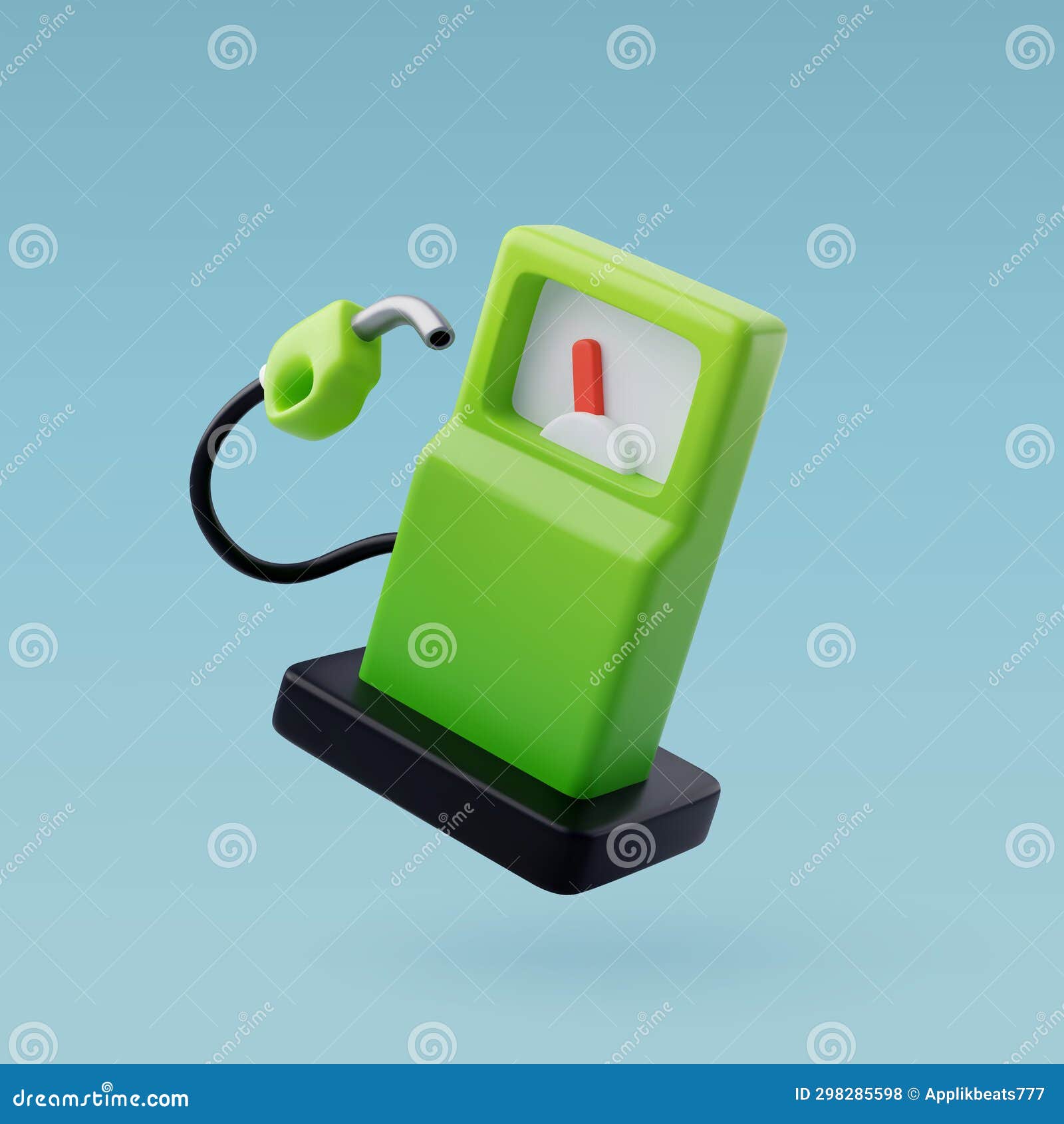 3d Vector Green Gas Pump, Green Energy, Clean Energy, Environmental ...