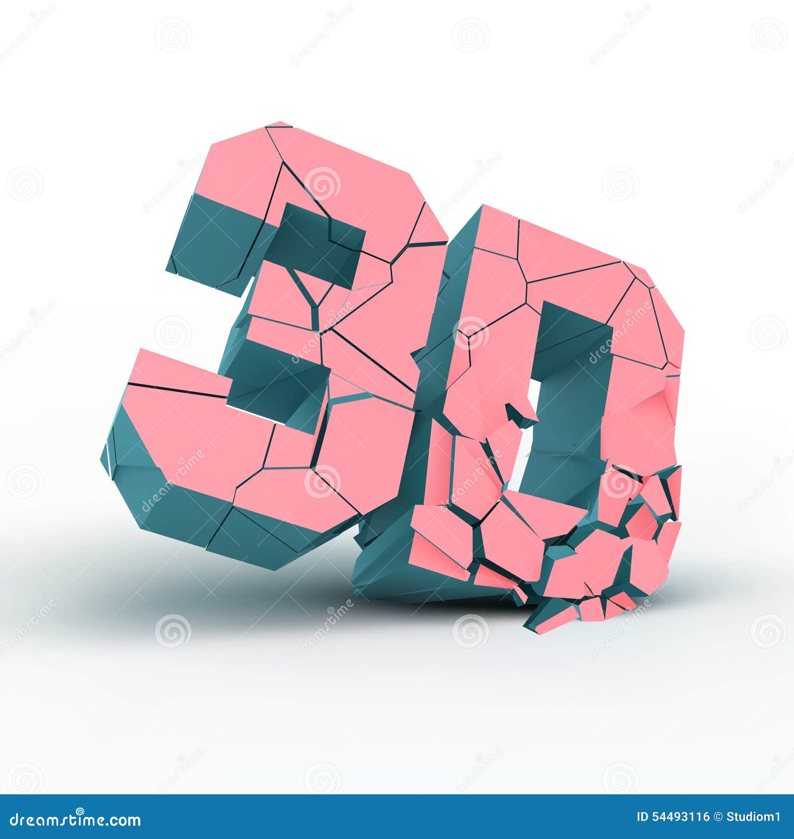 3D. Vector illustration stock vector. Illustration of digital - 54493116