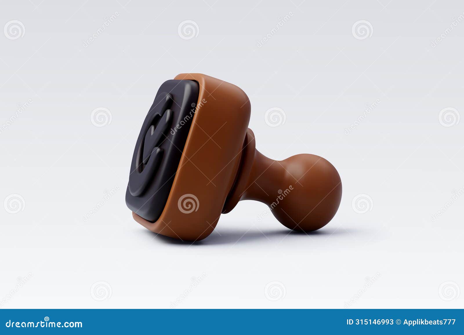 3d Vector Stamp Tool, Law, Judge and Prosecutor Concept Stock Vector ...