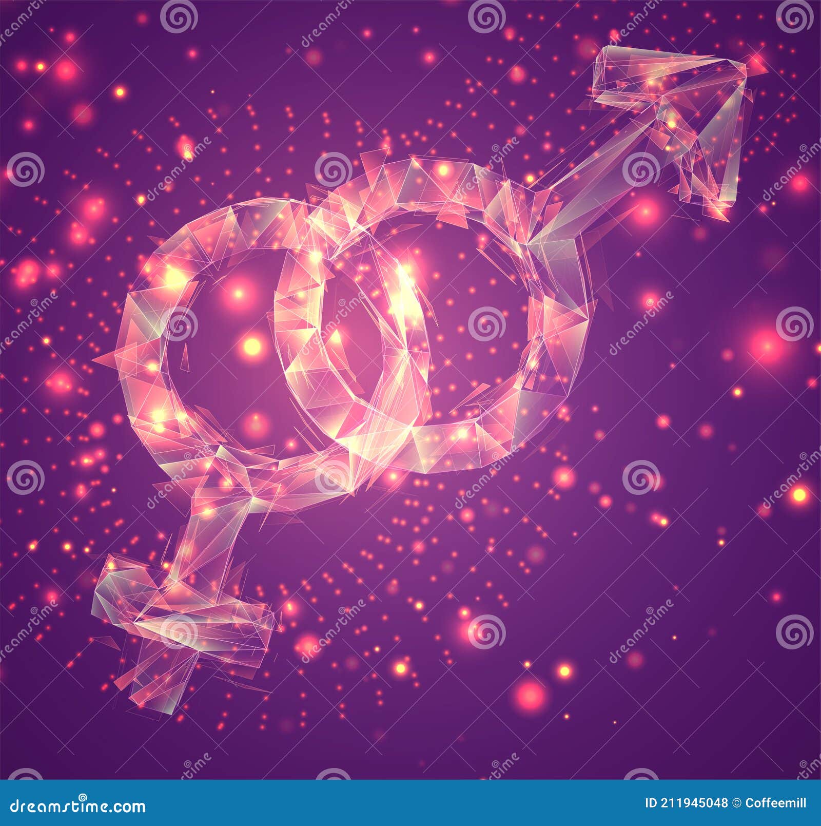 3d Vector Symbol, Volumetric Object on a Pink Background. Layout for ...