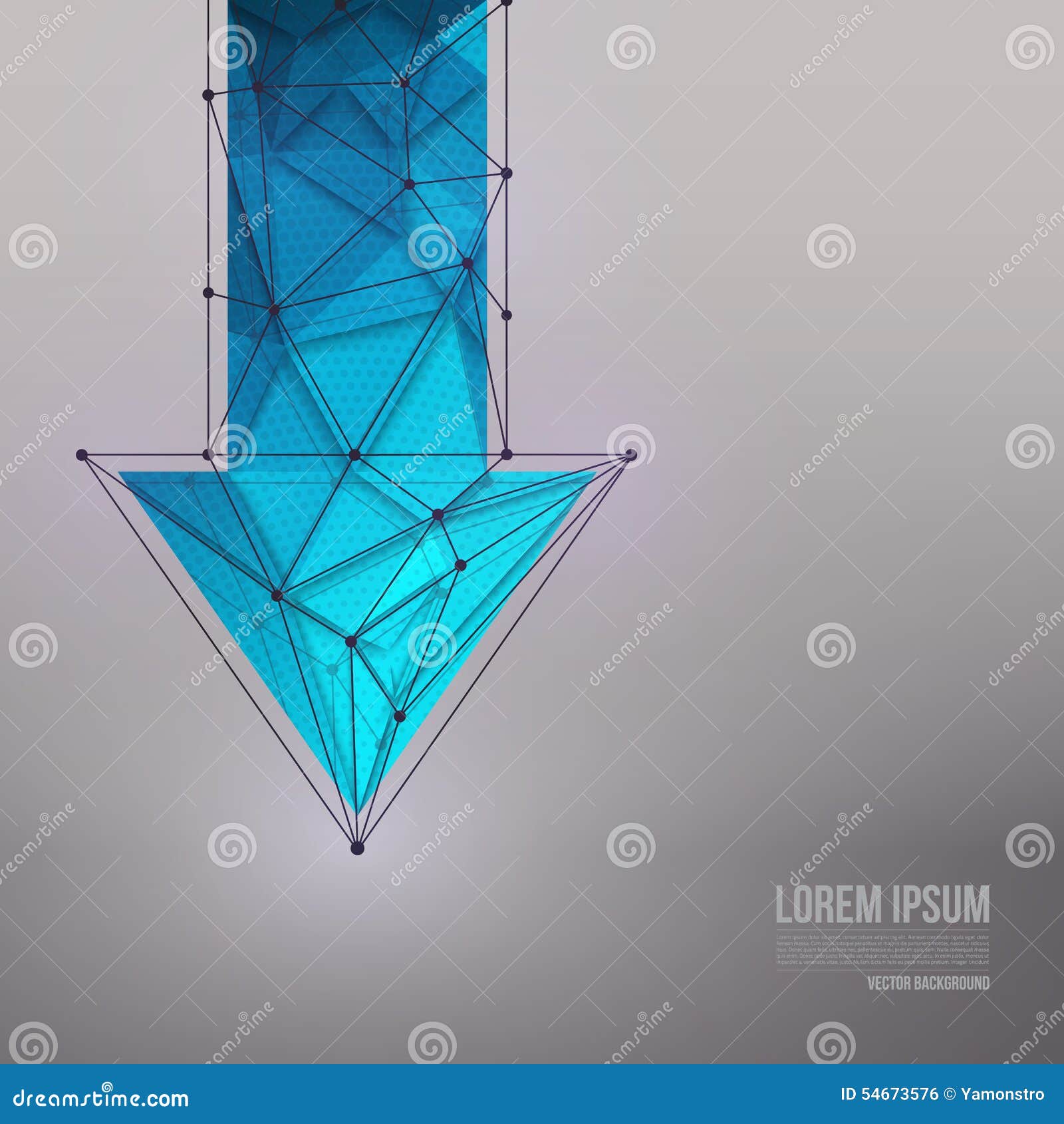 3d Vector Technology Background Stock Vector - Illustration of digital ...