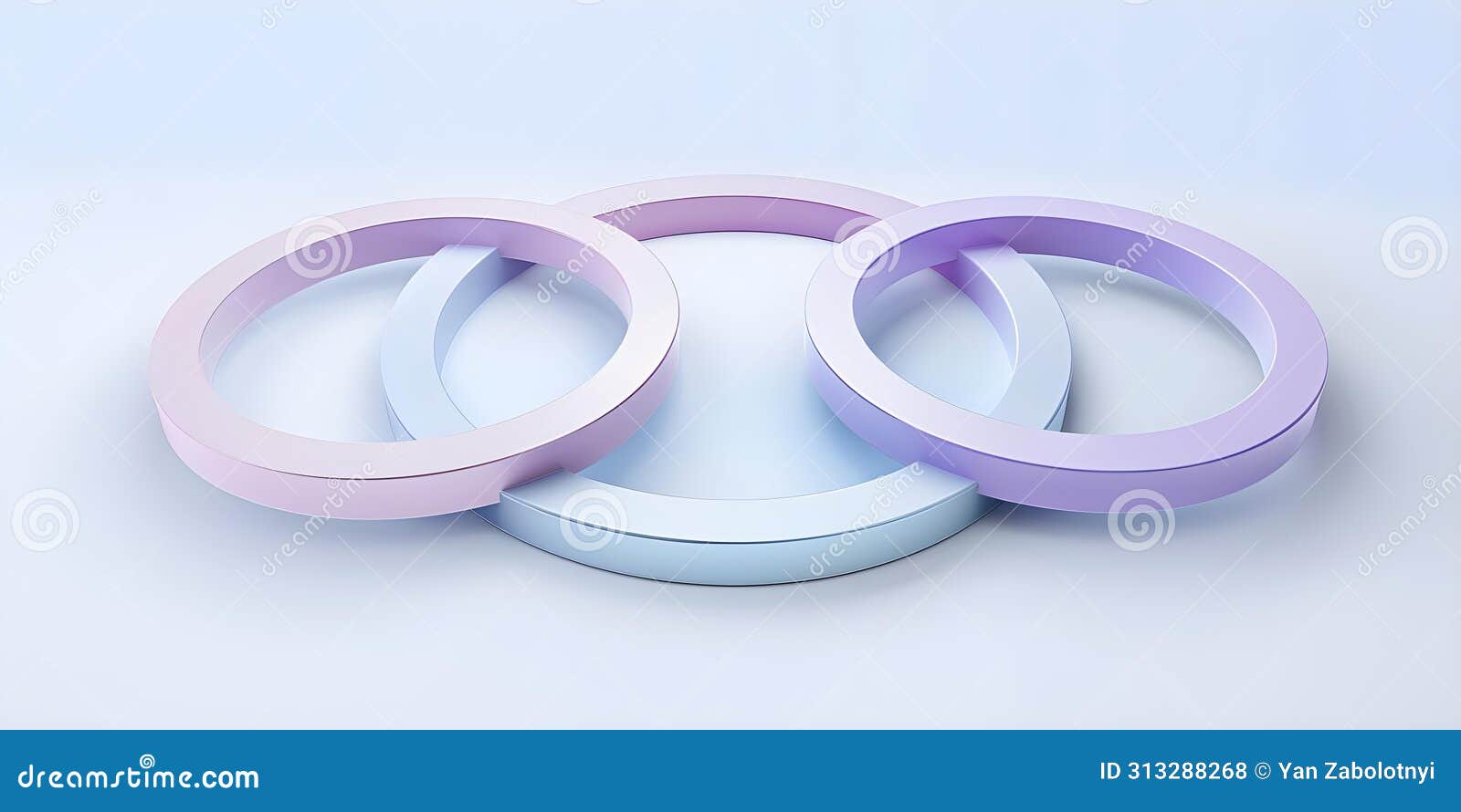 3D Venn Diagram Showing Complete Communication with Overlapping Circles ... 3D Venn Diagram Showing Complete Communication with Overlapping Circles ...