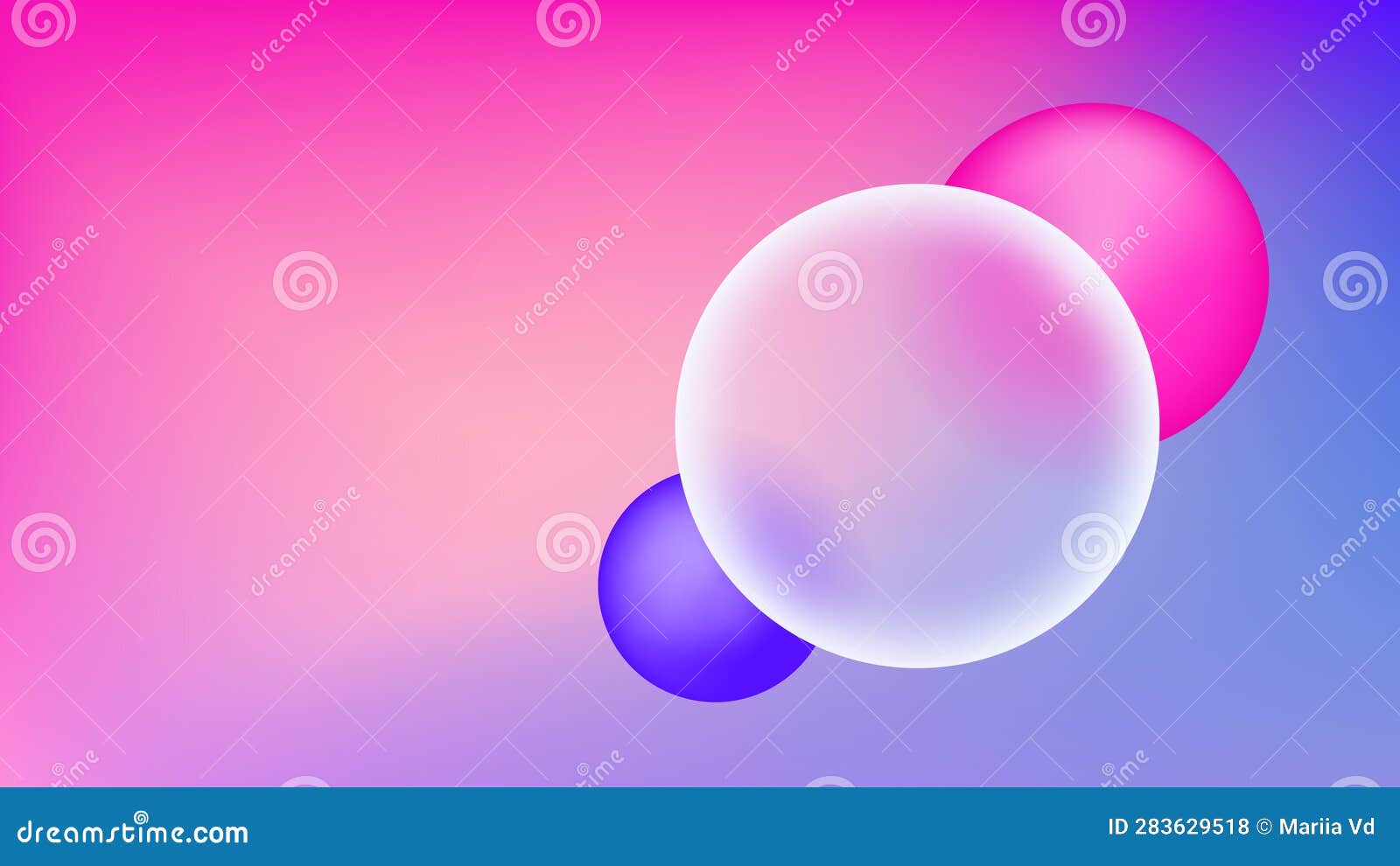 3d Vibrant Glass Morphism Effect with Sphere Shape Background ...