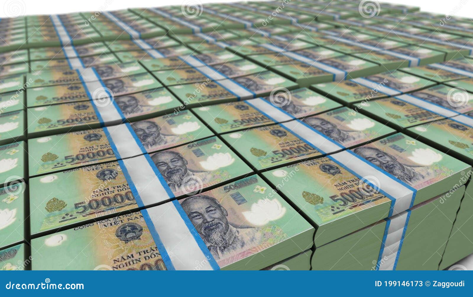 Vietnamese Dong Stack