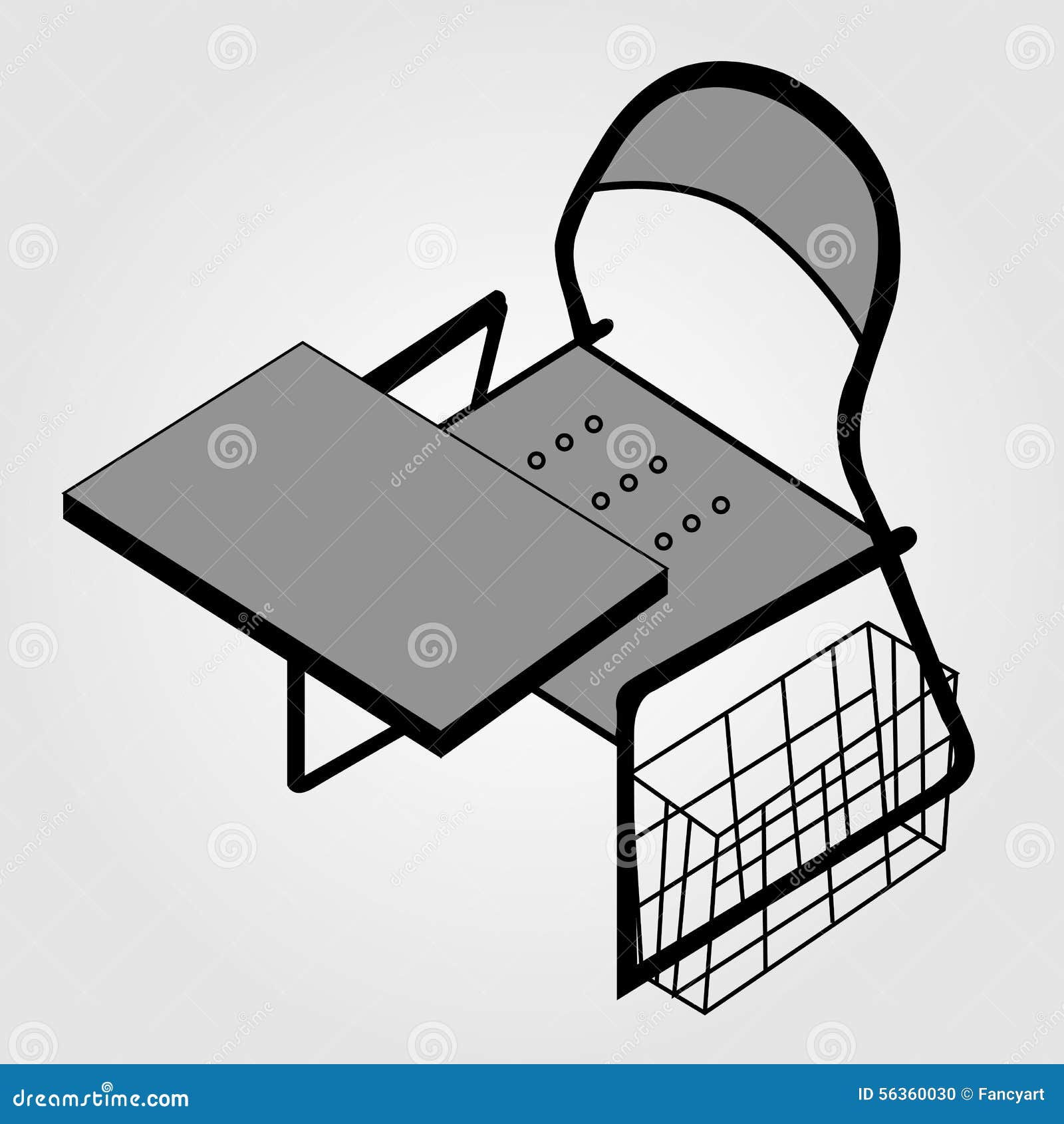 Drafting Table Stock Image | CartoonDealer.com #71298625