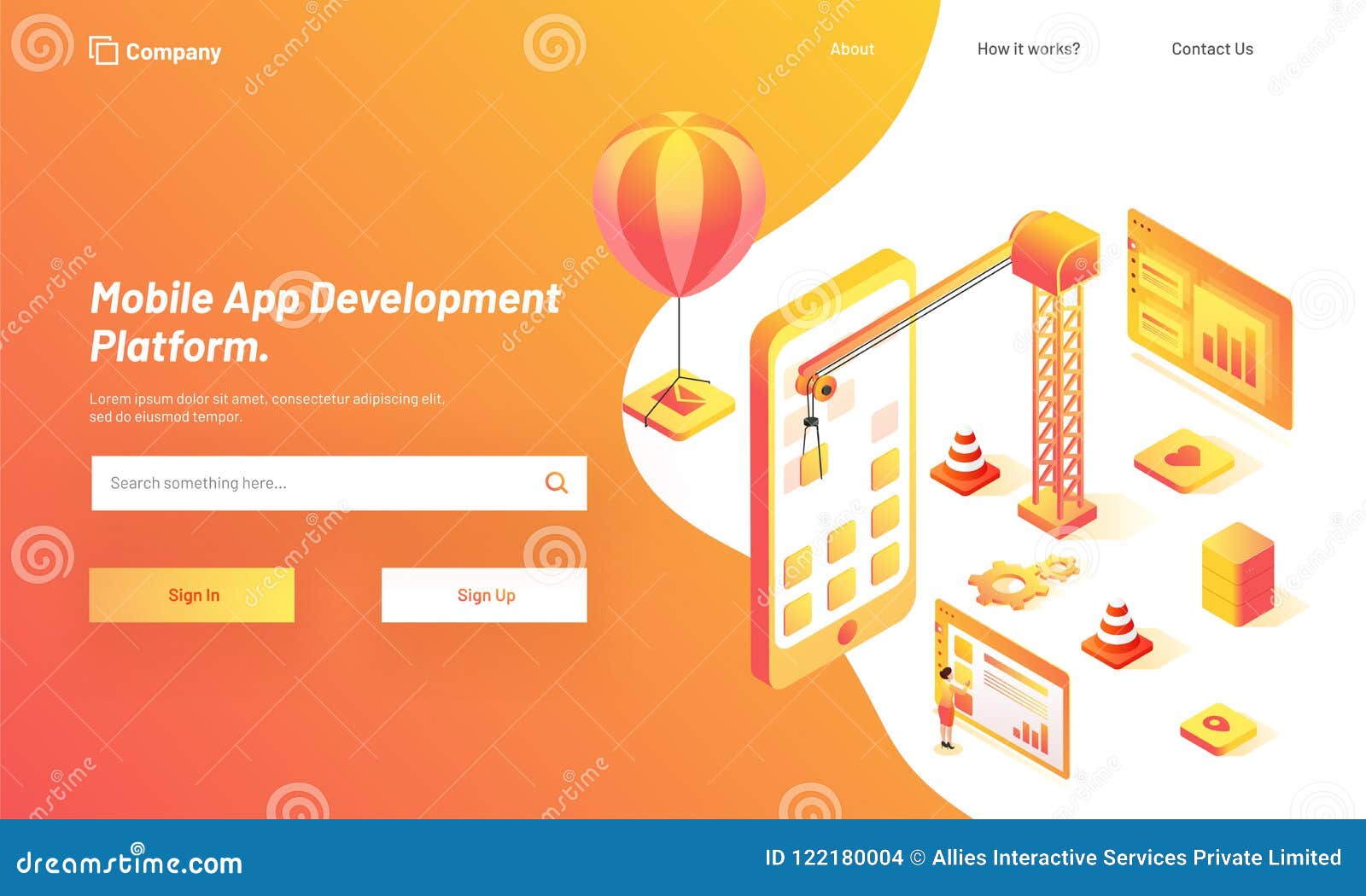 3D View of Smartphone with Illustration of Multiple Application, Apps ...
