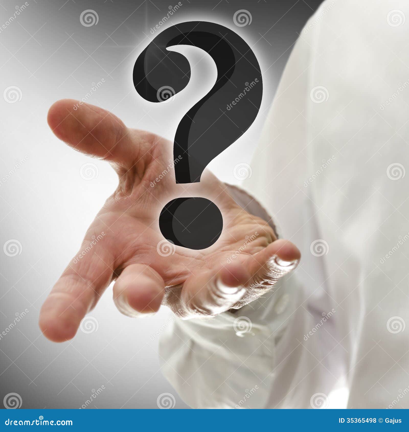 3D Virtual Question Mark Royalty-Free Stock Image | CartoonDealer.com ...