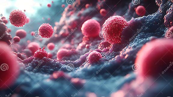 3D Visualization of Cellular Structures in Vibrant Environment ...