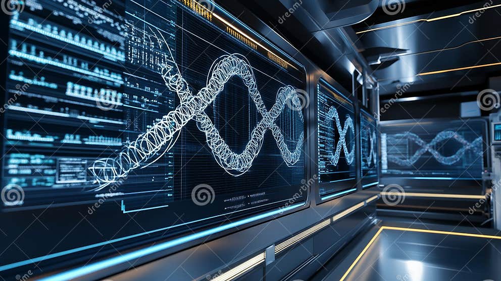 3D Visualization of DNA Structures on Digital Screens in a Modern ...