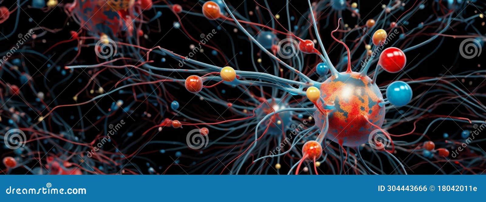 A 3D Visualization of Neurons Firing, Capturing the Complexity of the ...