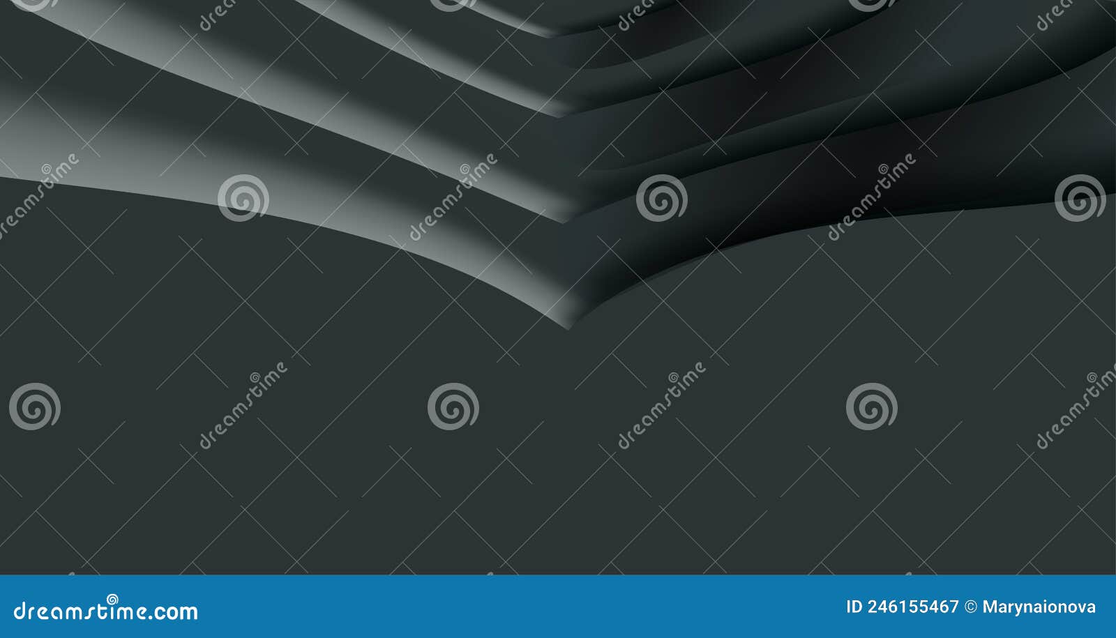 3d Volume Wave Creating Abstract Backdrop, Play of Light and Shadow ...