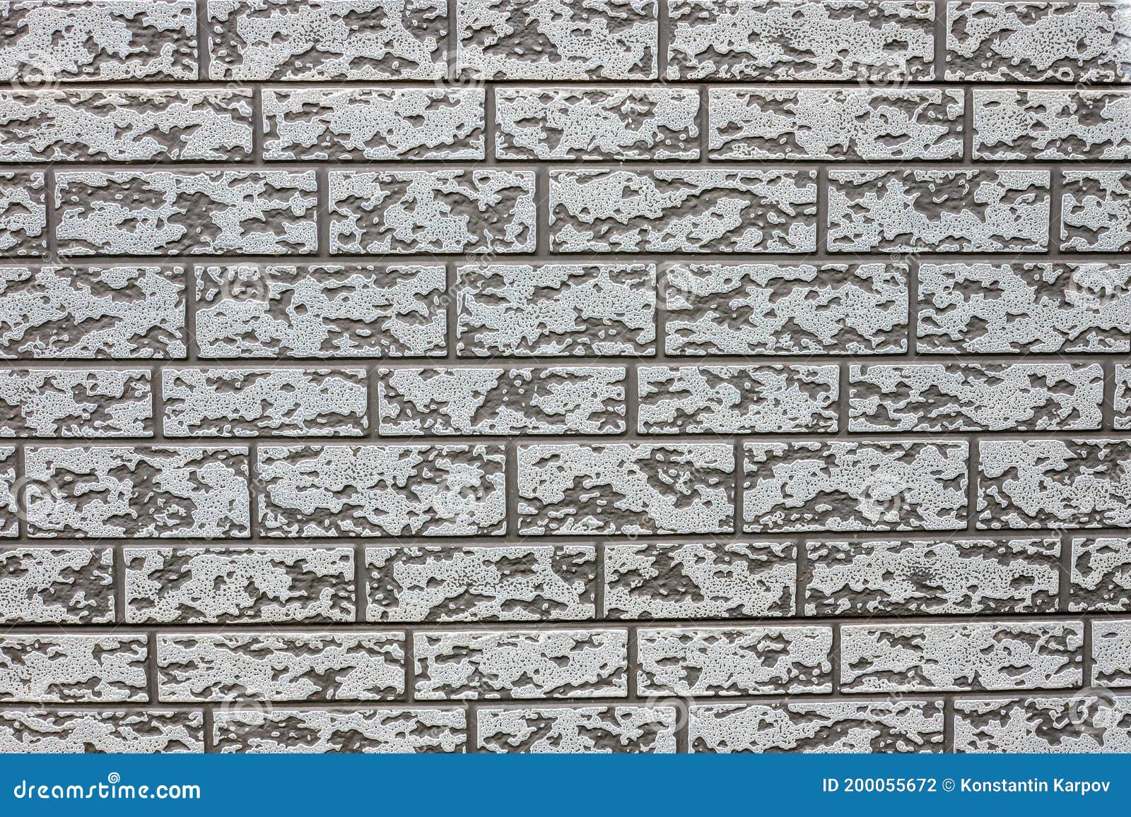 3D Wall Panel Texture with Grey Brick Pattern Stock Photo - Image of ...