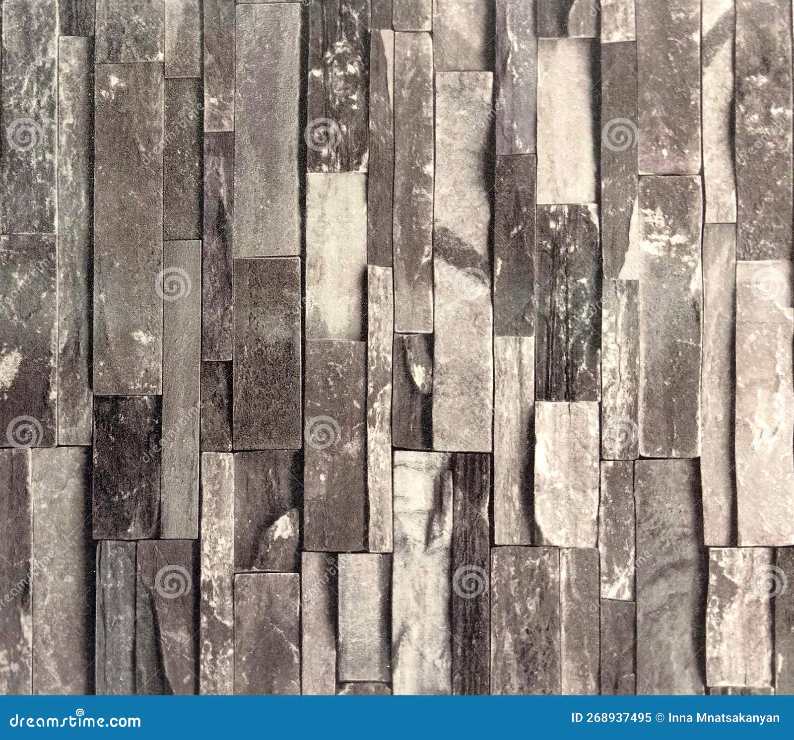 3D Wall Panel Texture with Grey Stone Pattern Stock Image - Image of ...