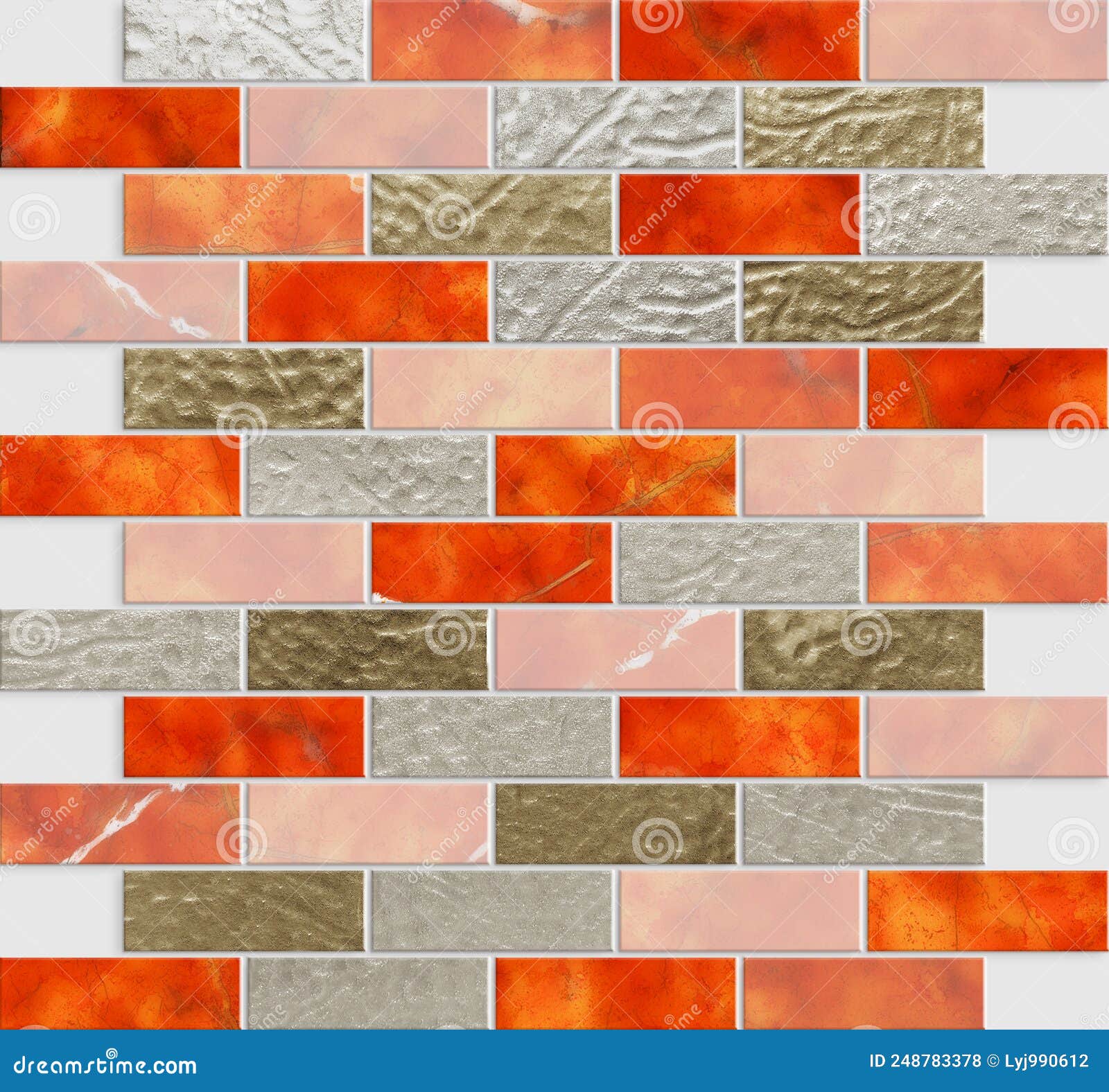 3d Wall Pattern Wall-mounted Pattern Light Texture Brick Map Mosaic ...