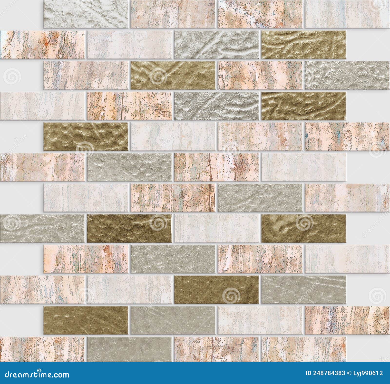 3d Wall Pattern Wall-mounted Pattern Light Texture Brick Map Mosaic ...