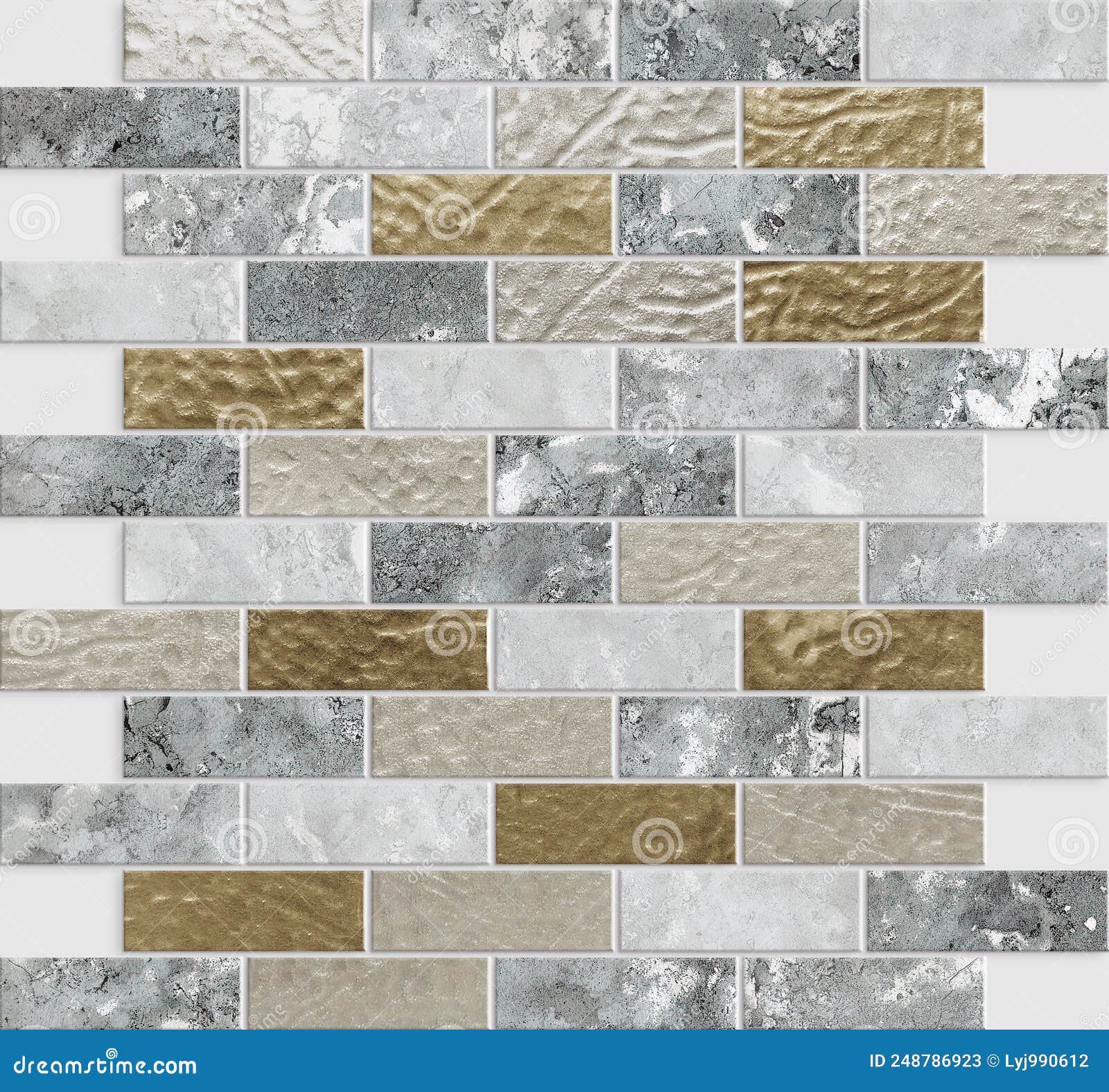 3d Wall Pattern Wall-mounted Pattern Light Texture Brick Map Mosaic ...