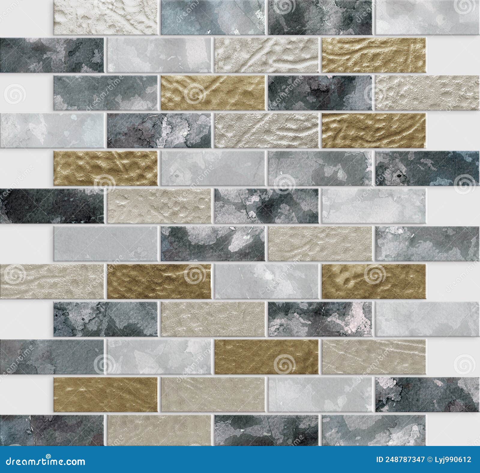 3d Wall Pattern Wall-mounted Pattern Light Texture Brick Map Mosaic ...