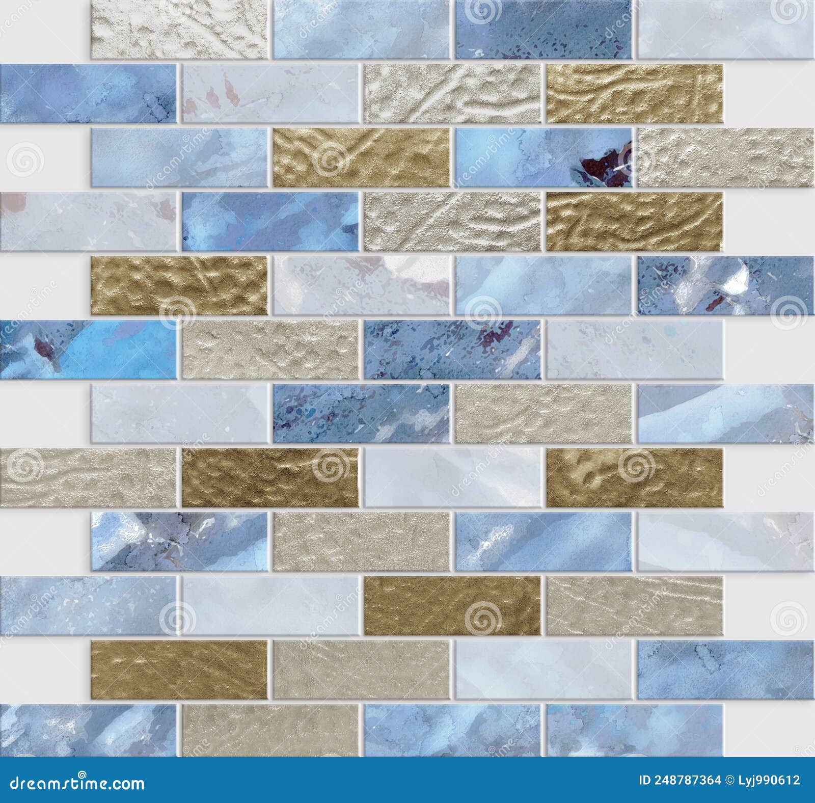 3d Wall Pattern Wall-mounted Pattern Light Texture Brick Map Mosaic ...