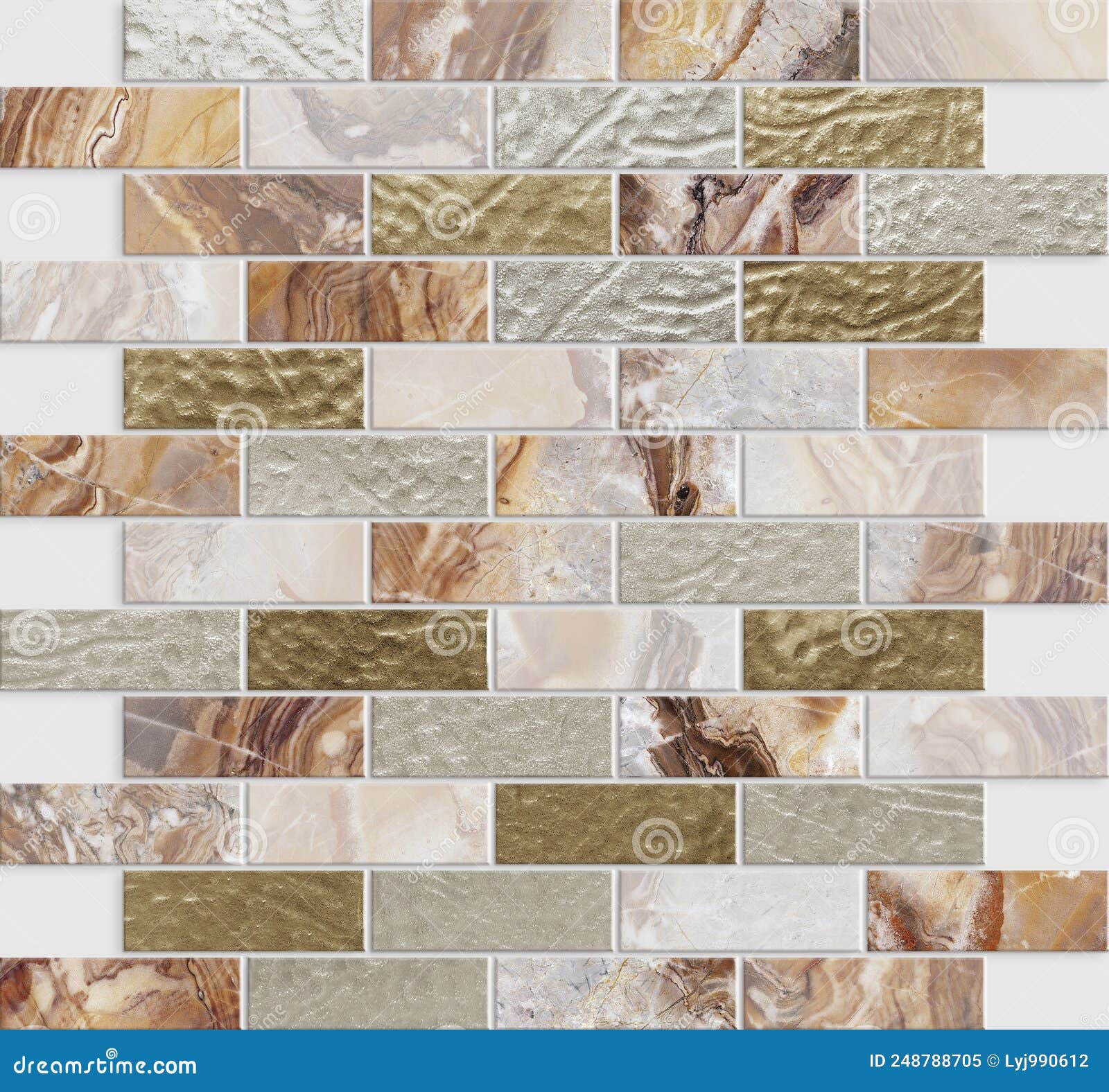 3d Wall Pattern Wall-mounted Pattern Light Texture Brick Map Mosaic ...