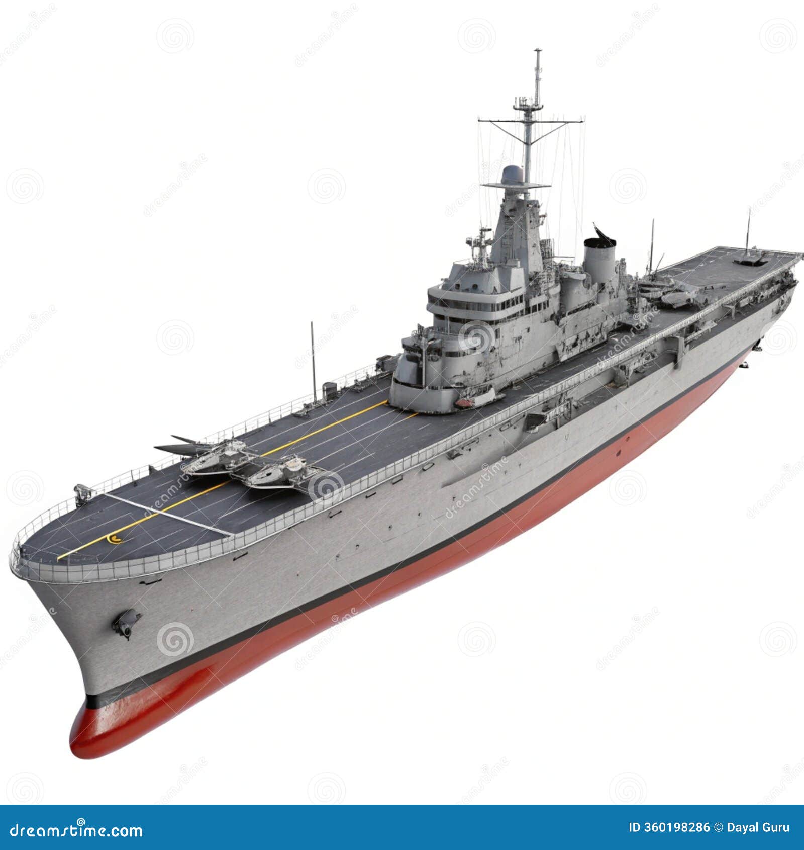 3D War Ship Isolated on Transparent Background Stock Illustration ...