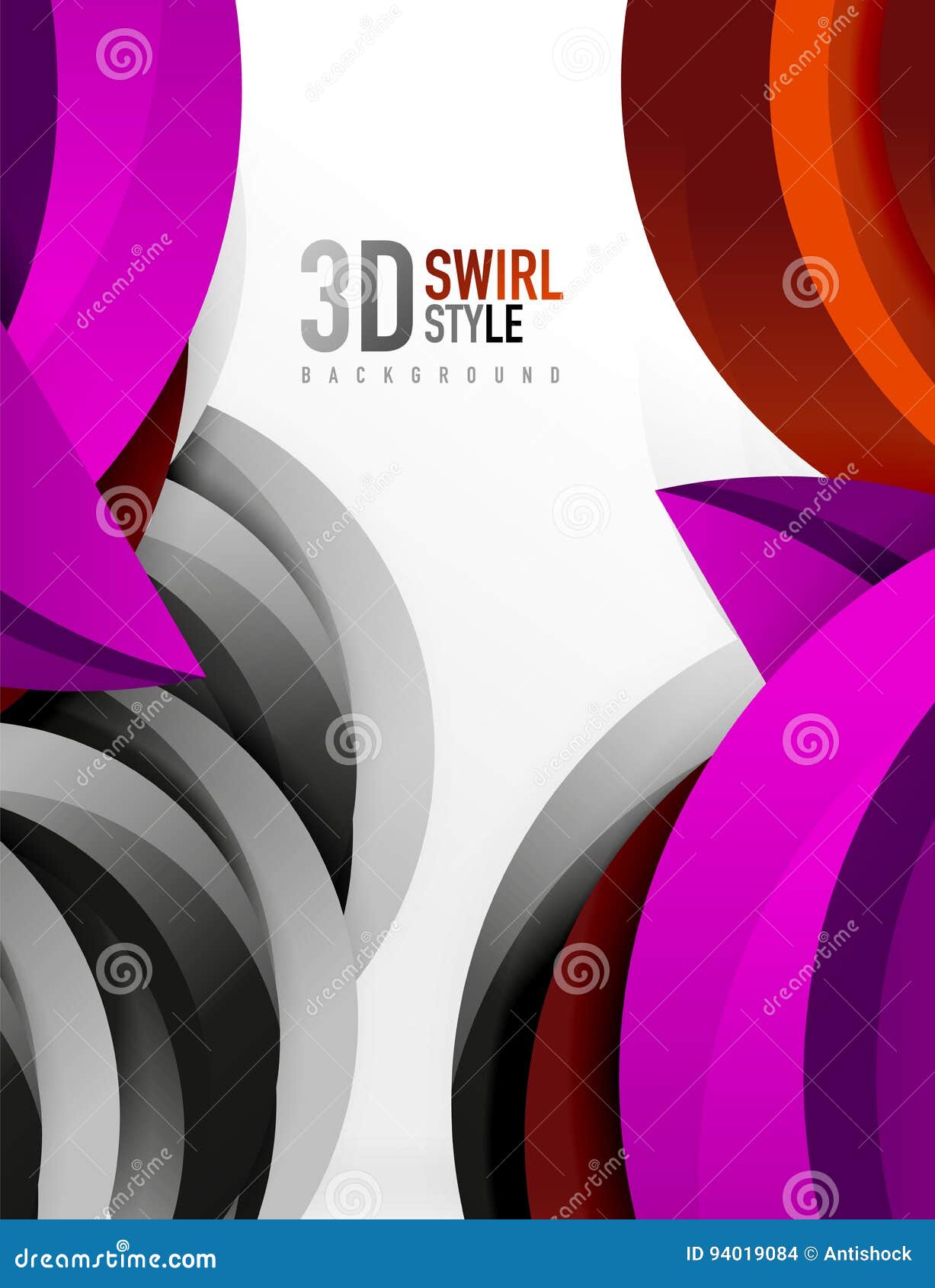 3D wave design stock vector. Illustration of line, innovation - 94019084