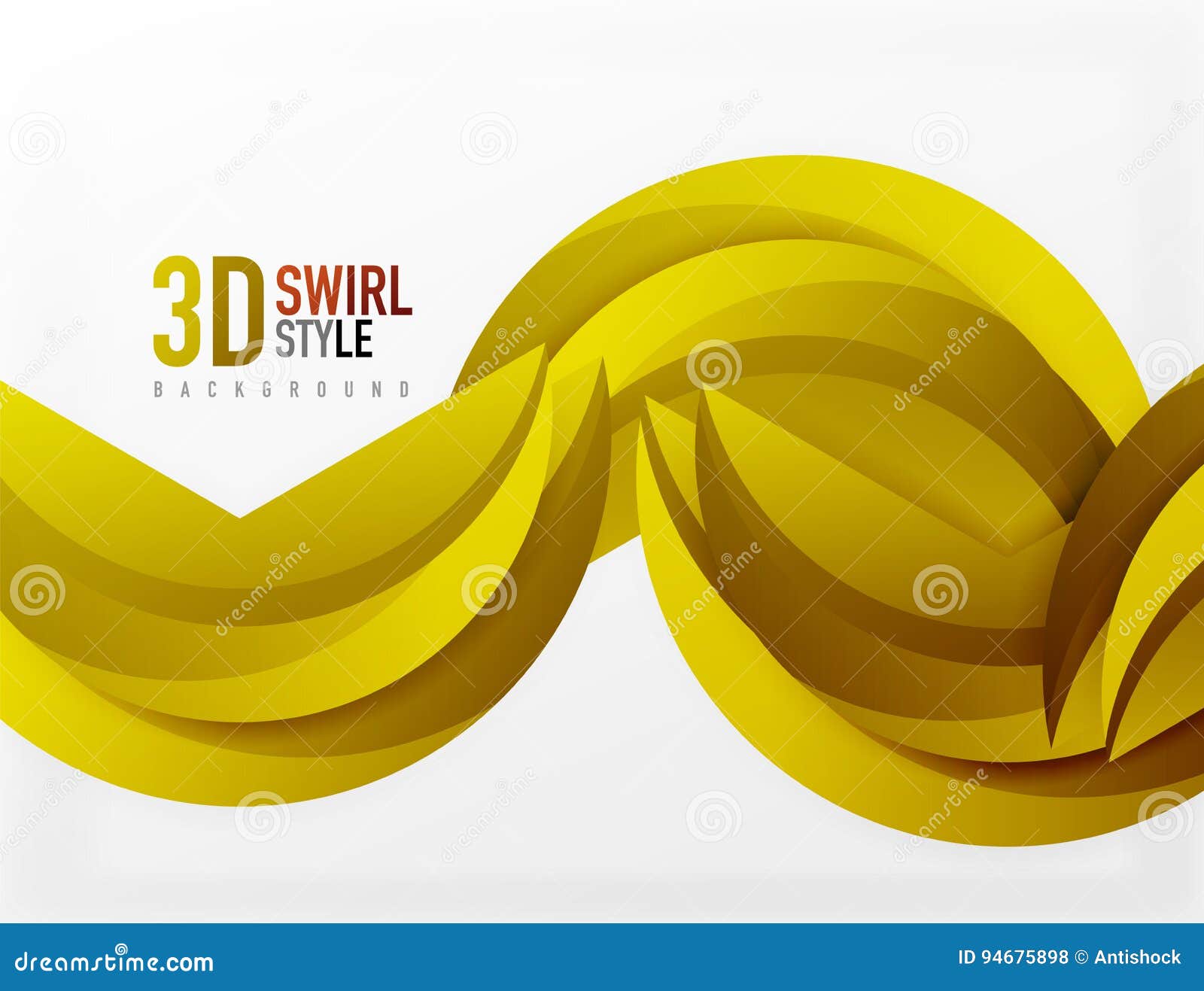 3D wave design stock vector. Illustration of innovation - 94675898