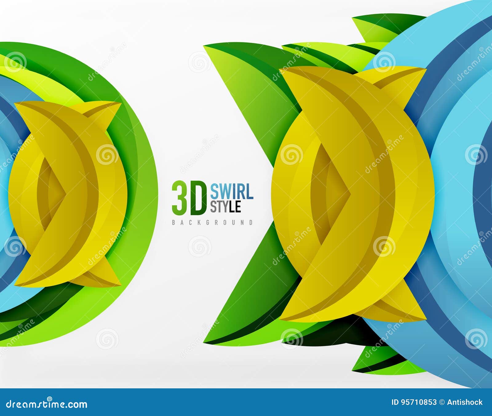 3D wave design stock vector. Illustration of motion, graphic - 95710853