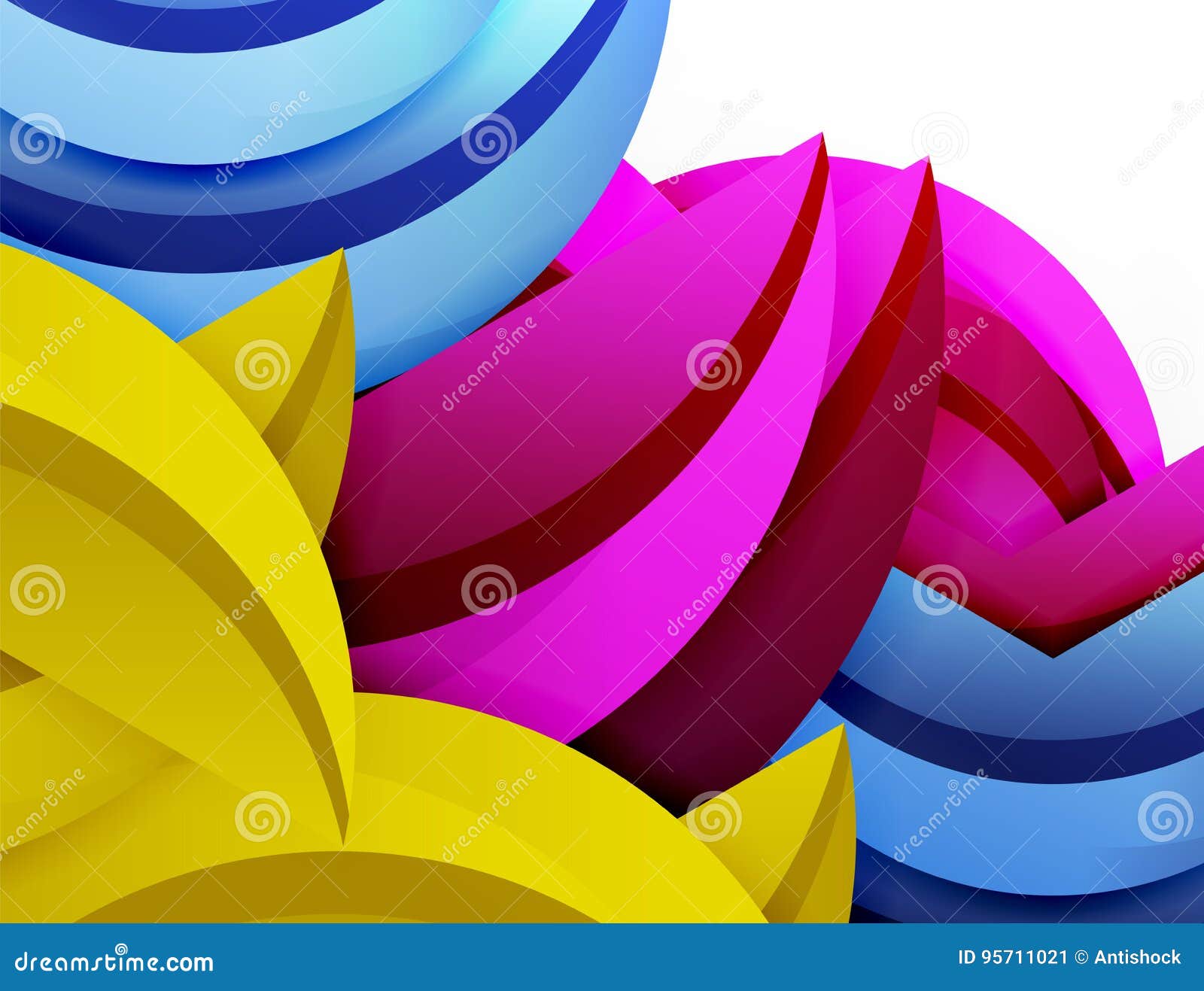 3D wave design stock vector. Illustration of paper, cover - 95711021