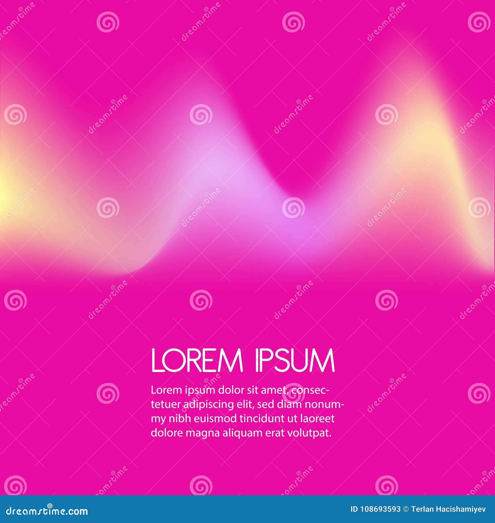 3D Wavy Background. Dynamic Effect. Abstract Vector Illustration Stock ...
