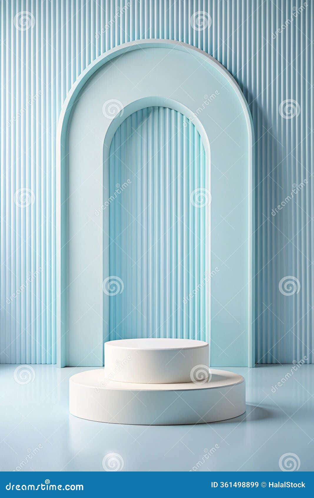 Blue Cylinder Basic Simple 3d Shapes Isolated On White Background ...