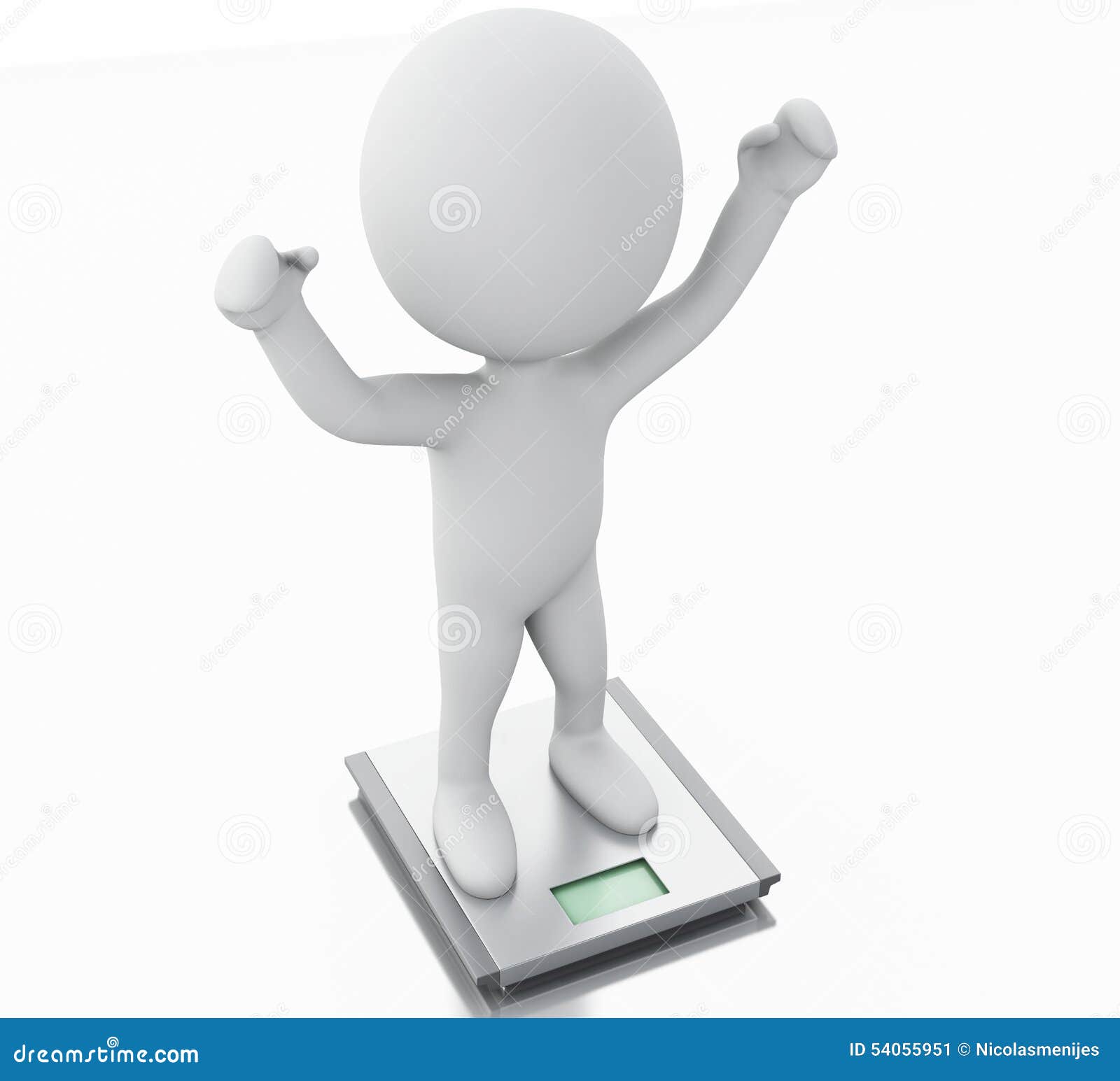 3d White Guy Scale Stock Illustrations – 123 3d White Guy Scale Stock ...