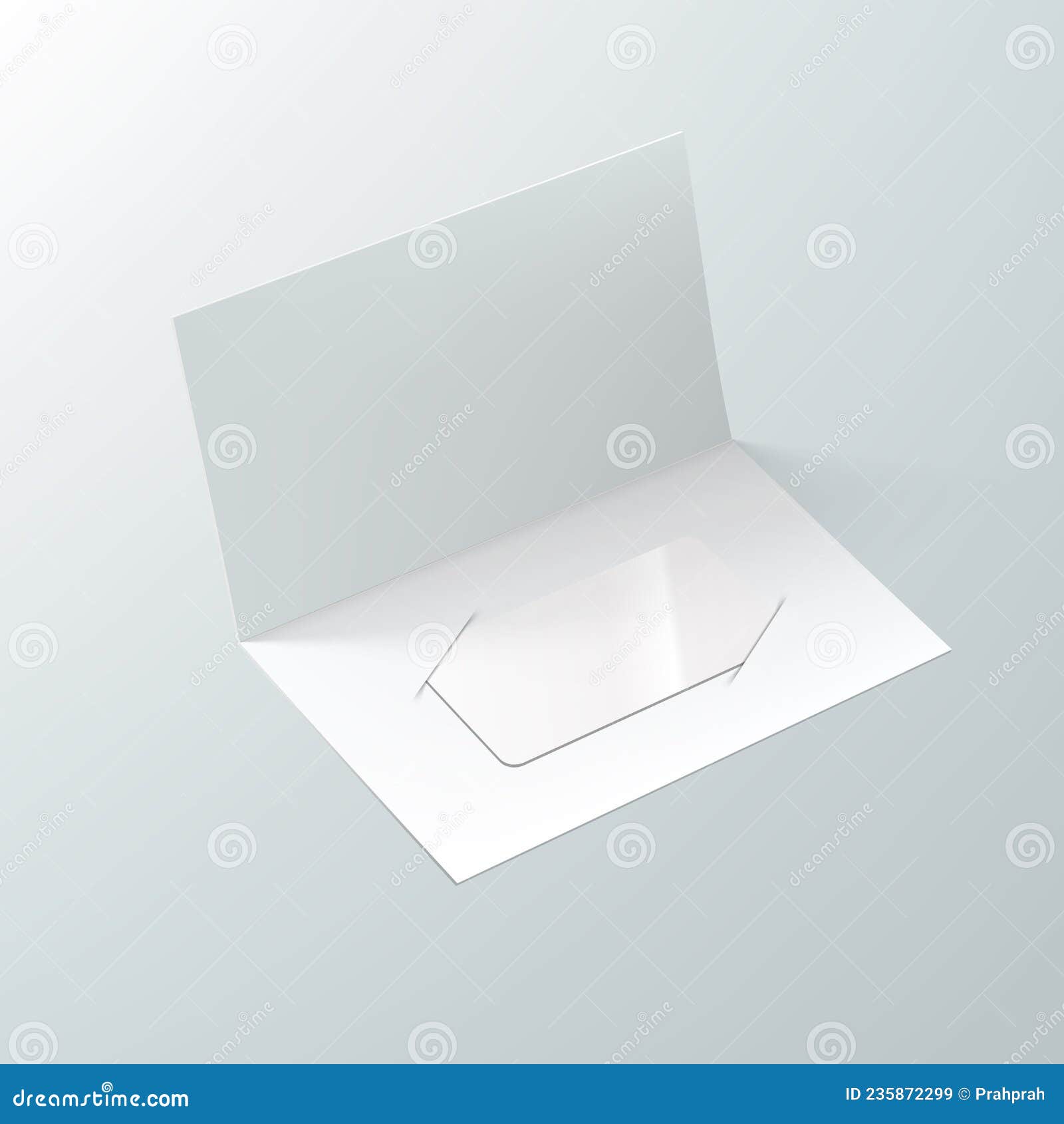 Paper Booklet Envelope Design 7x10 Inch Dieline Template And 3D ...