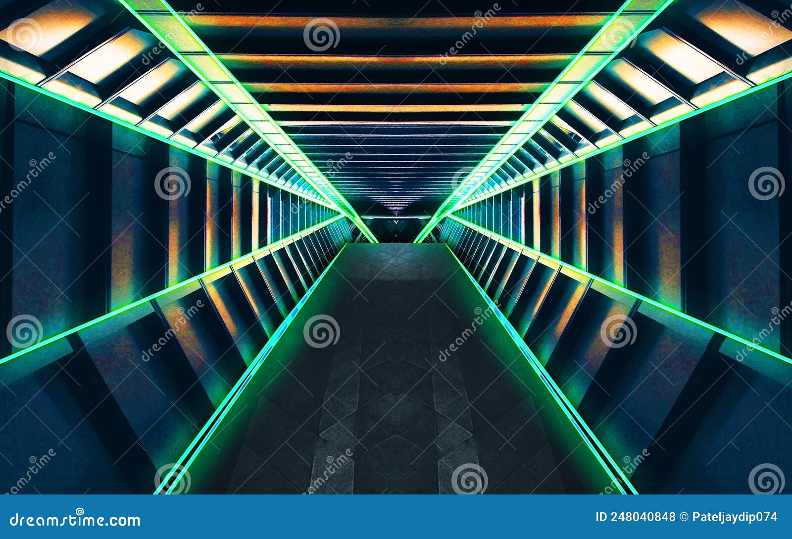 3D White Wallpaper with Grey Elements, Stock Illustration ...