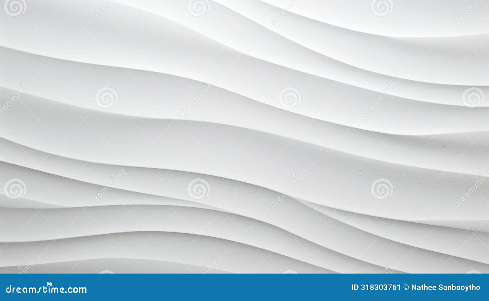 3D White Wave Pattern Wall Panel Stock Illustration - Illustration of ...