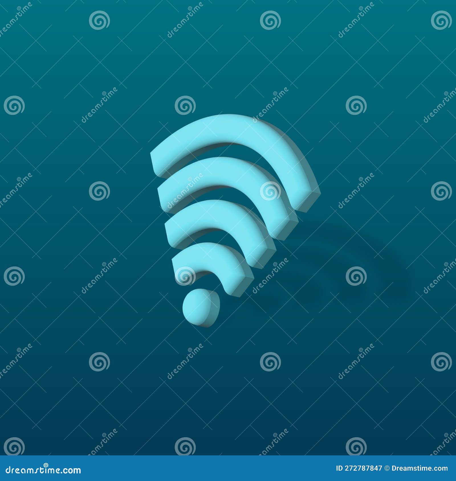 3d Wireless Connection and Sharing Network on Internet. Hotspot Access ...