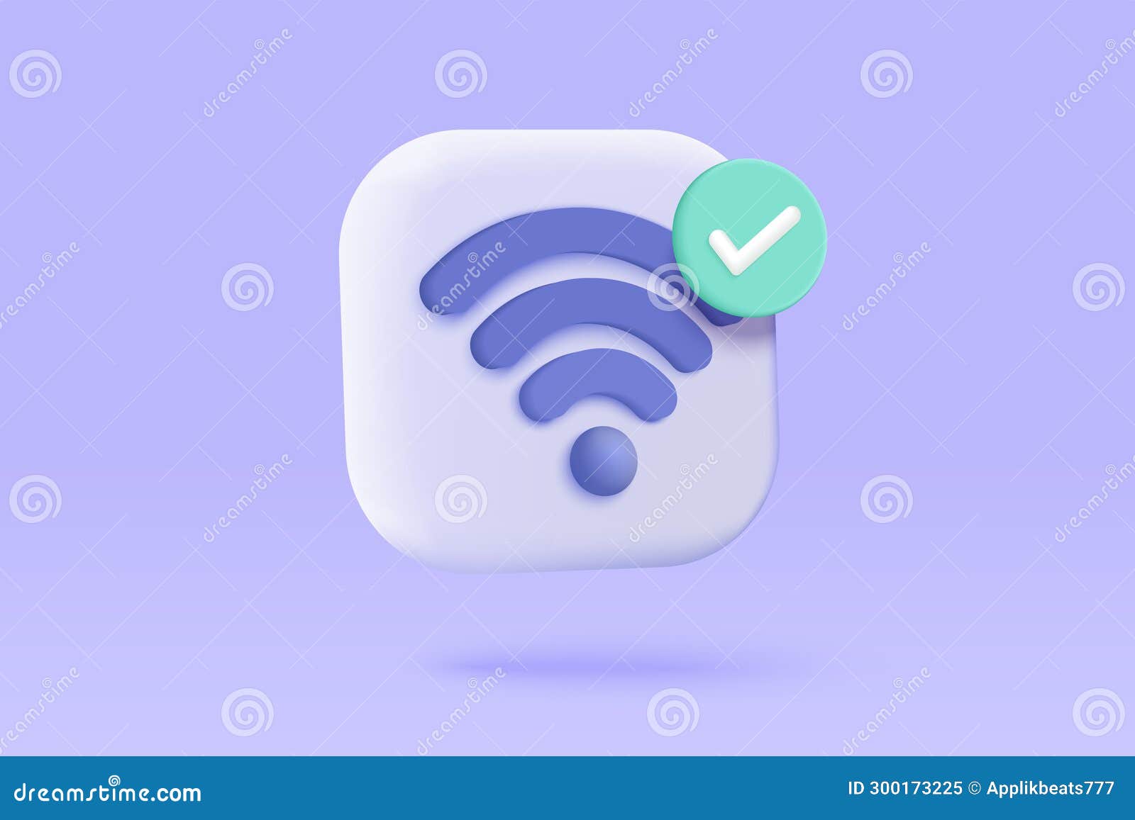 3d Wireless Connection and Sharing Network on Internet. Hotspot Access ...