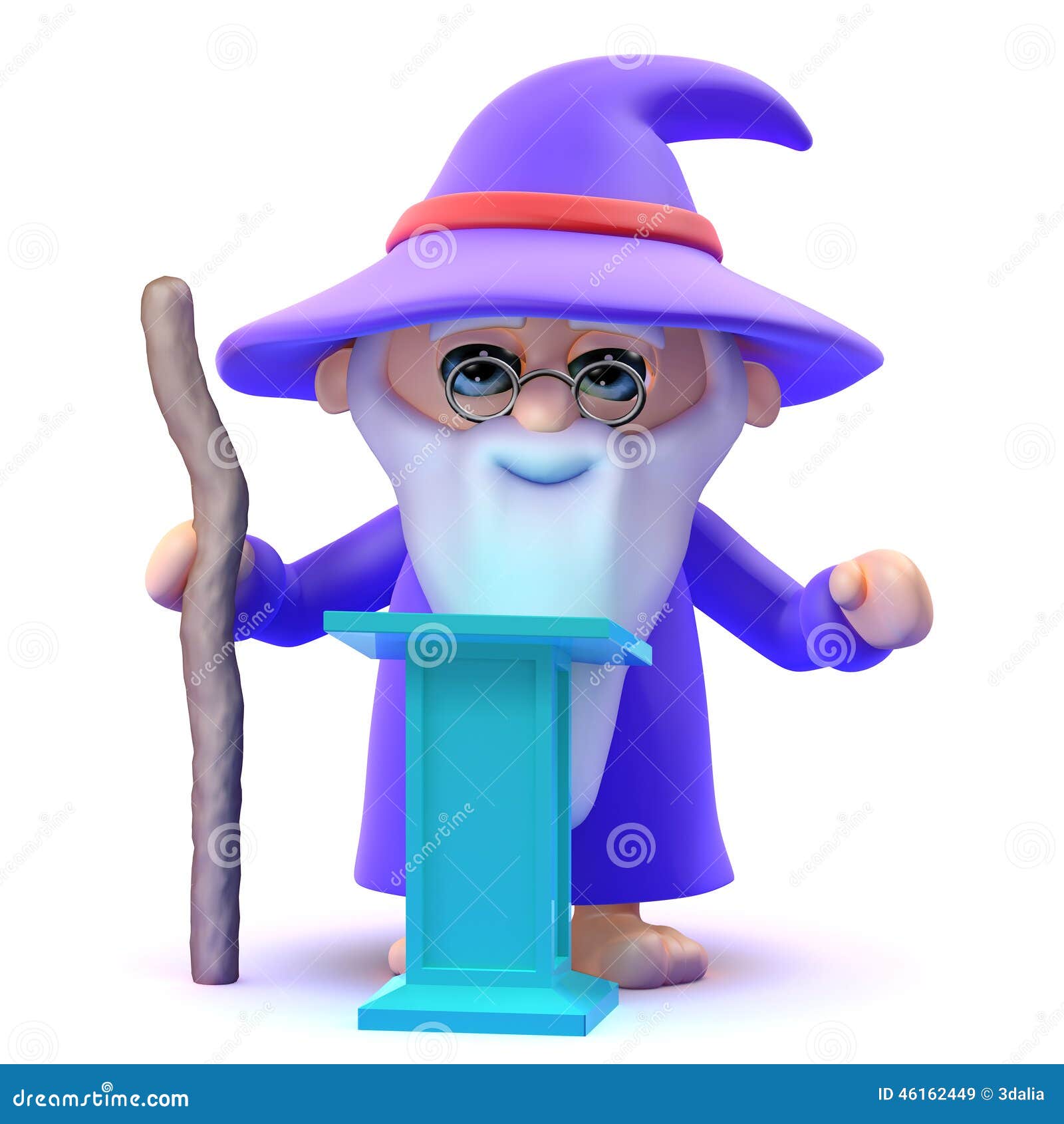 Lectern In A Fantasy Temple Stock Photography | CartoonDealer.com #49641260