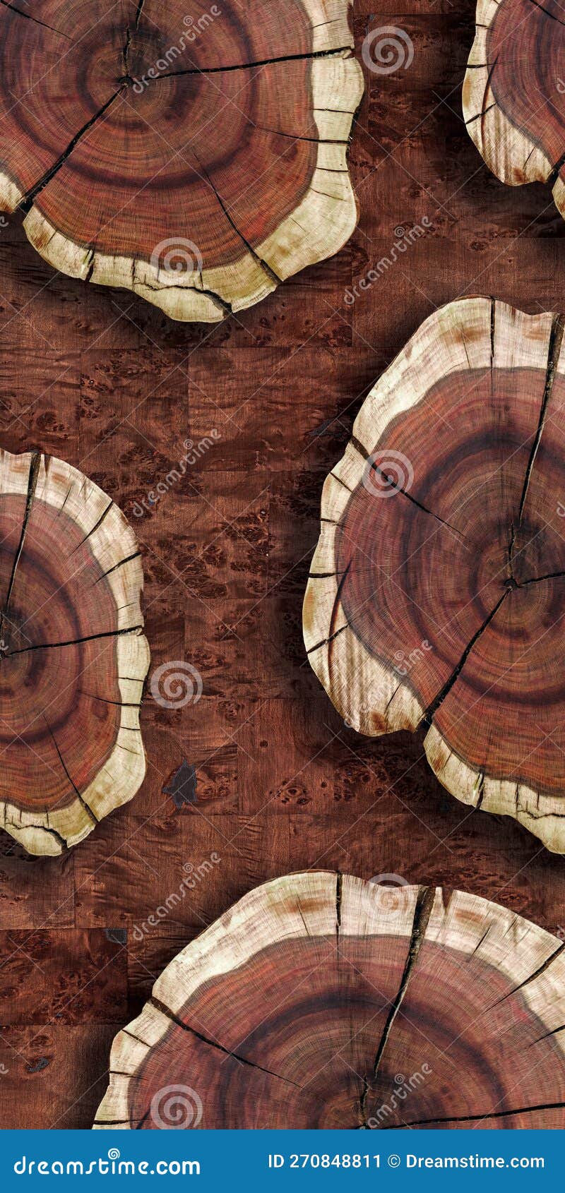 3d Wooden Background Wallpaper Stock Illustration - Illustration of ...
