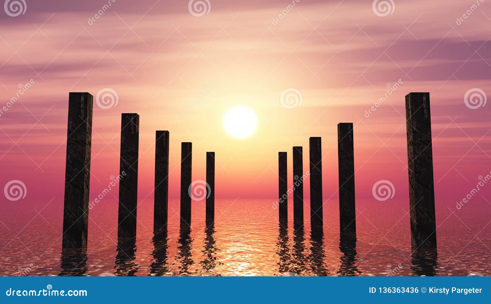 Pier Posts Wooden Stock Illustrations – 2 Pier Posts Wooden Stock ...