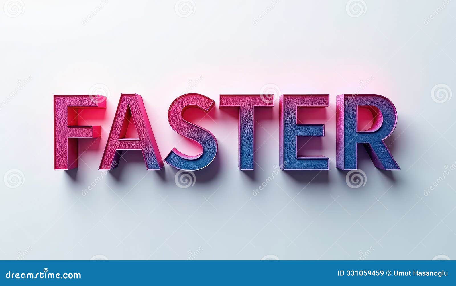 Faster Word Speedometer Quick Action Acceleration Stock Photo ...