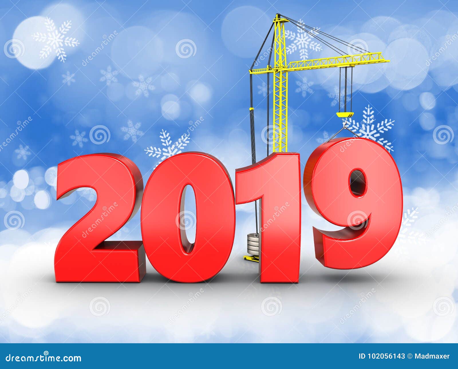 3d 2019 year sign stock illustration. Illustration of greeting - 102056143