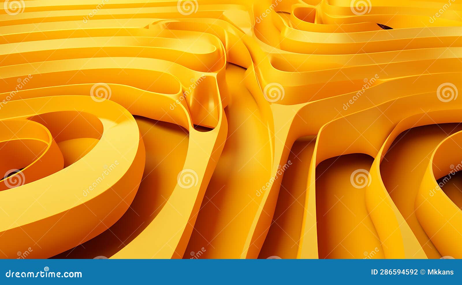3d yellow paper stock illustration. Illustration of font - 286594592