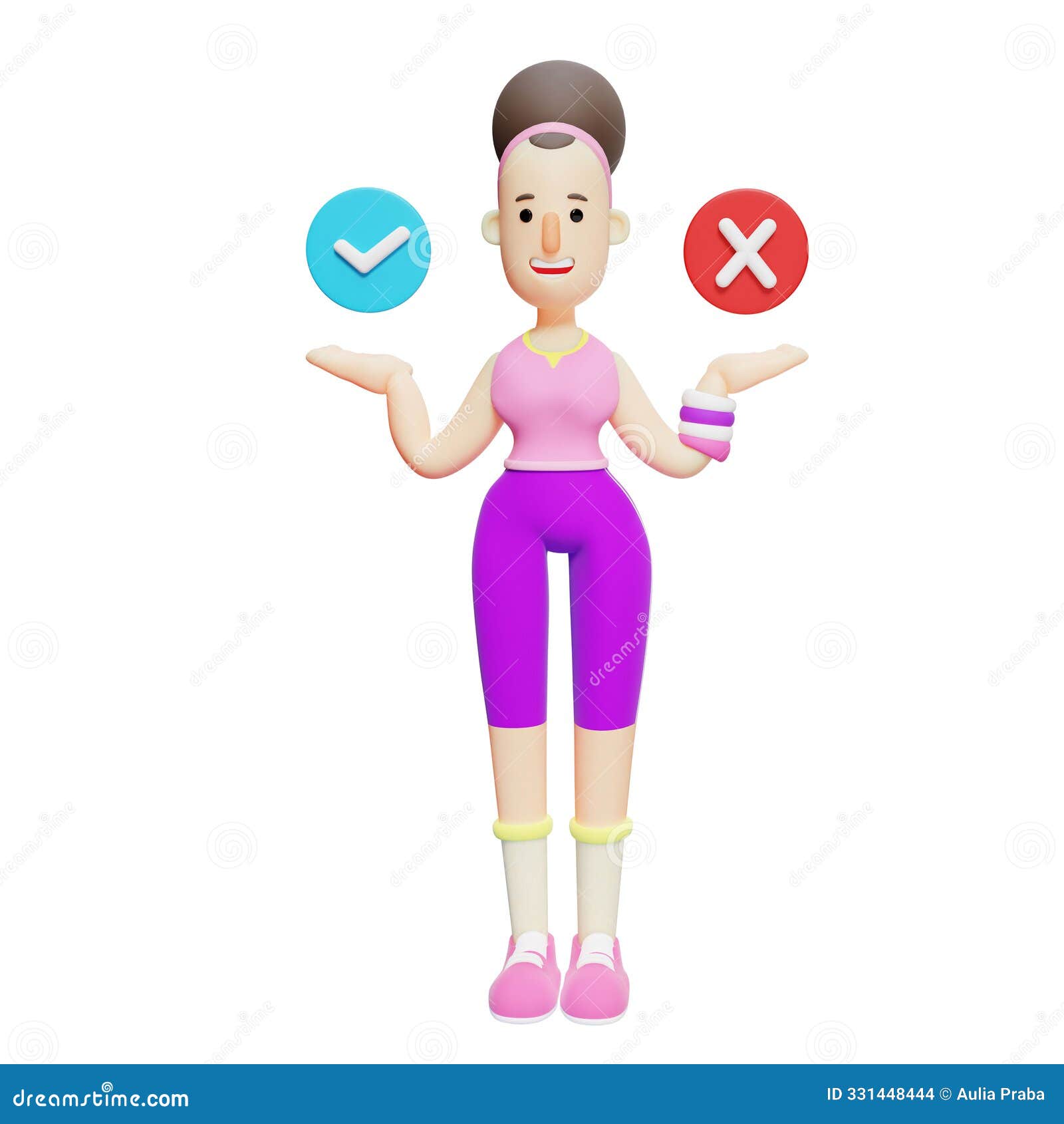 Smart Decision-Making Process Visualized With Question Mark Concept ...