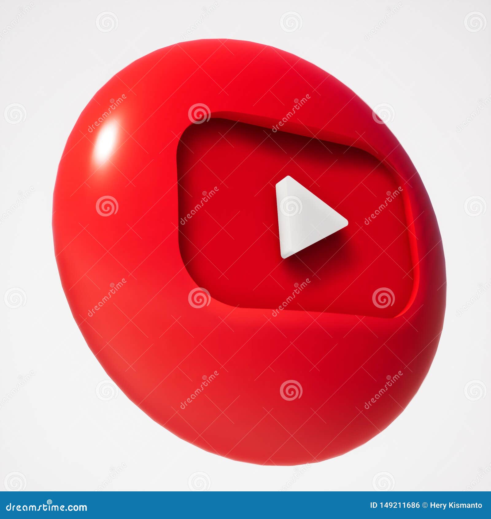 YouTube Button Editorial Photo | CartoonDealer.com #142417469