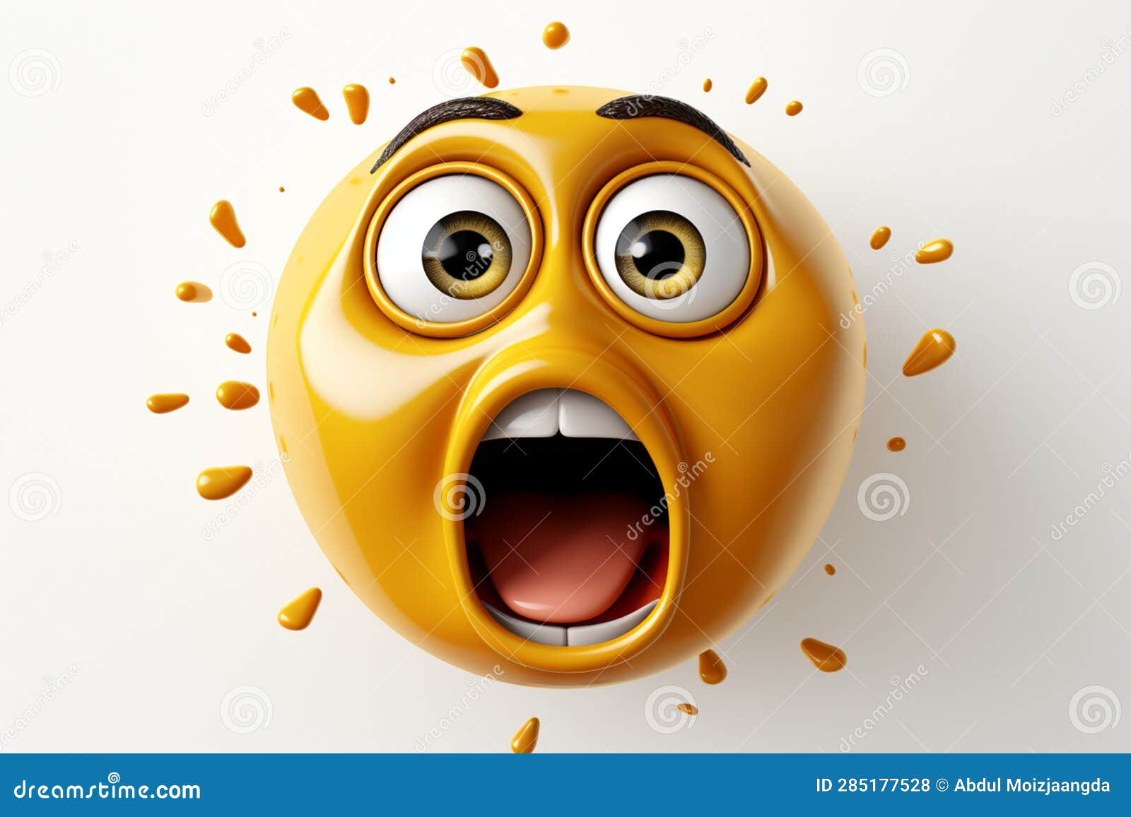 3d Emoji Zany Face Royalty-Free Cartoon | CartoonDealer.com #247822181