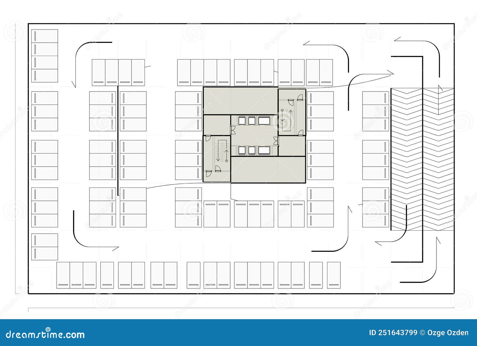 Basement Parking Section Dwg